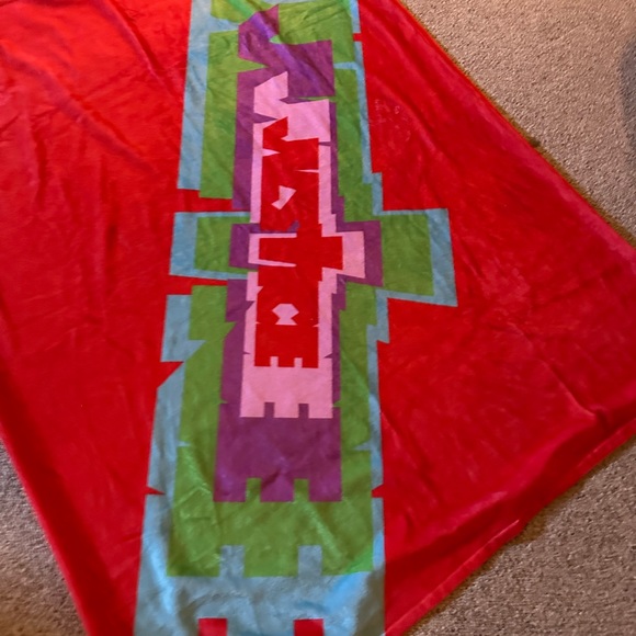 Bedding | Justin Bieber Throw Red Blanket New And Soft From Concert ...